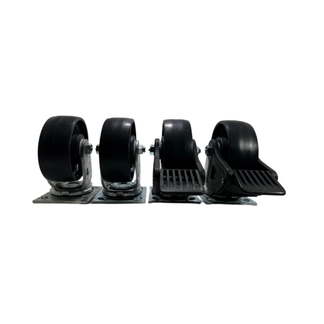 Standard Rotisserie Pit Casters (Set of 4) – Ole Hickory Pits